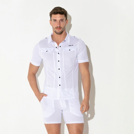 Camiseta manga corta Vivid blanco | Code 22