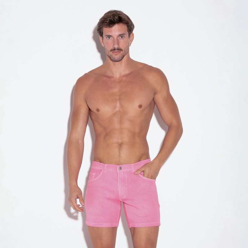 Vintage 5 pocket short pink | Code 22