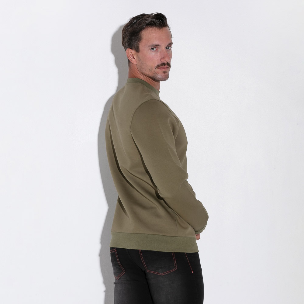 CODE 22 technical sweatshirt khaki | Code 22