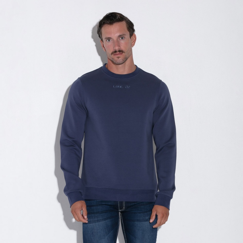 CODE 22 technical sweatshirt navy blue | Code 22