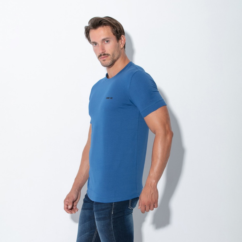 Basic t-shirt navy blue | Code 22